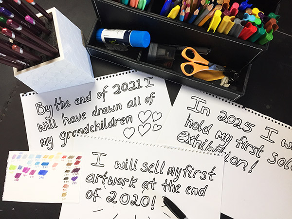 How to draw more often and stay on track all year long! - Learn to Draw ...